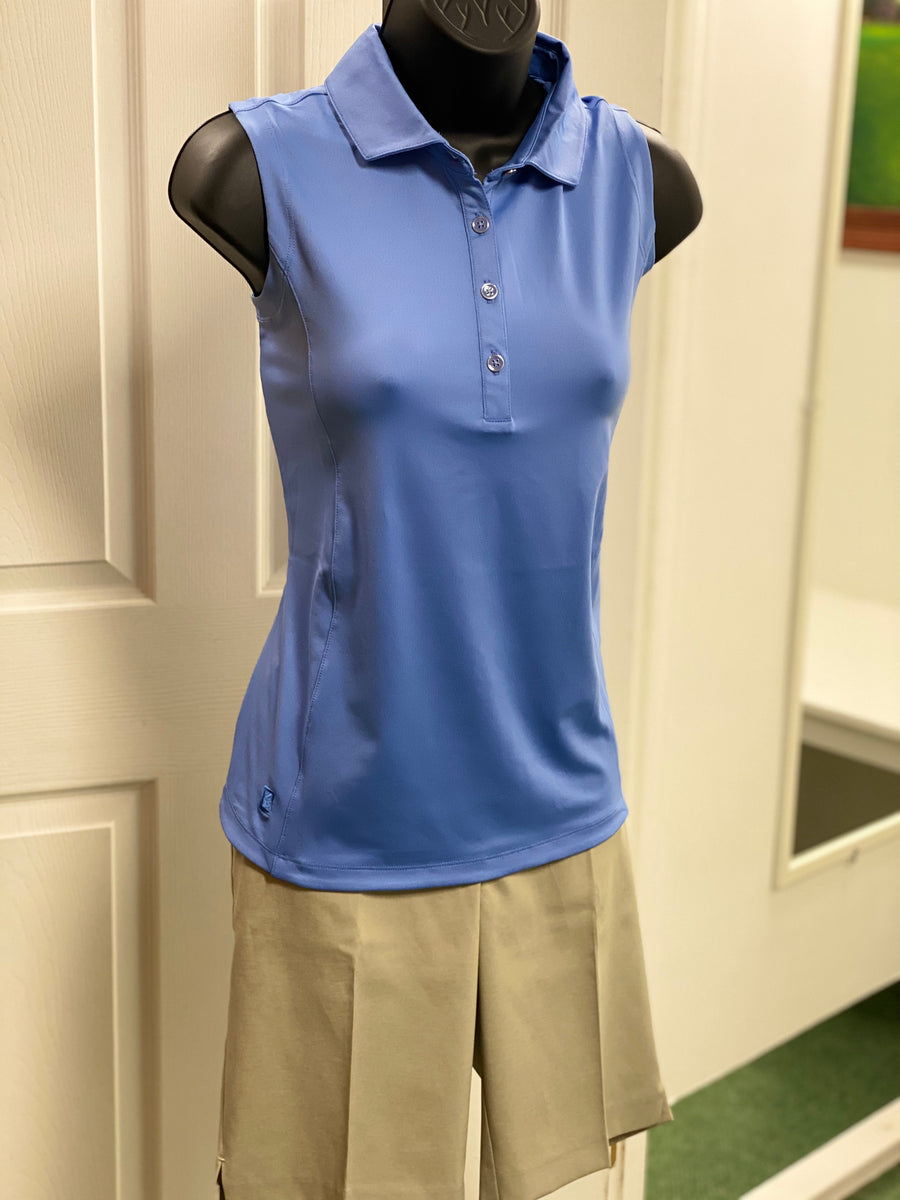 Kate Lord Eden Sleeveless Golf Polo KE02 Olympic – Baseline Golf ...